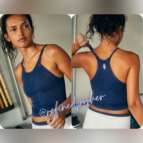 Free People | Tops | Free People Movement Happiness Runs Long Crop Top ...